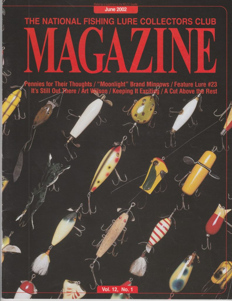 The National Fishing Lure Collectors Club Magazine Covers Bass
